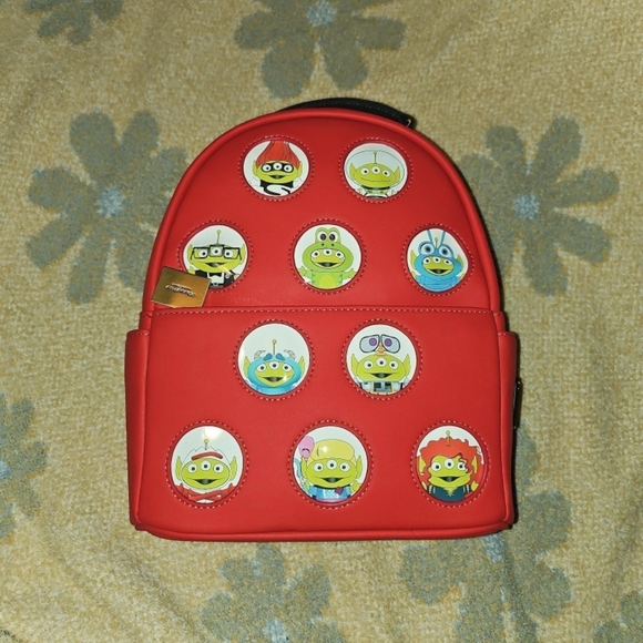 Loungefly | Accessories | Loungefly Disney Alien Costume Mini Backpack ...